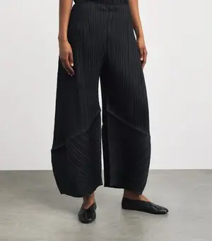 Issey Miyake Thicker Bottoms 2" Wide Leg Trousers