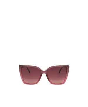 JIMMY CHOO Square Frame Sunglasses - Red