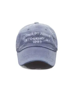 Acne Studios Baseball Cap With Stamp Logo
