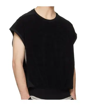 THOM KROM Sleeveless Wide-fit T-shirt