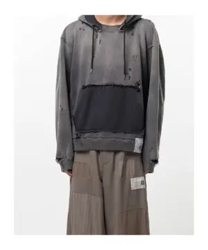 Mihara Yasuhiro Distressed Hoodie