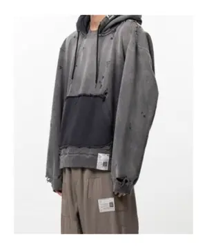 Mihara Yasuhiro Distressed Hoodie