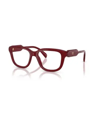 Miu Miu Rectangle Full Rim Eyeglasses