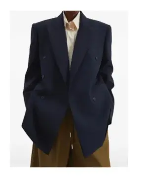 THE FRANKIE SHOP Double-breasted Suit Jacket