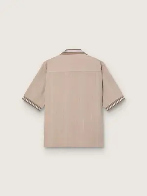 GOLDEN GOOSE Short Sleeved Striped Shirt