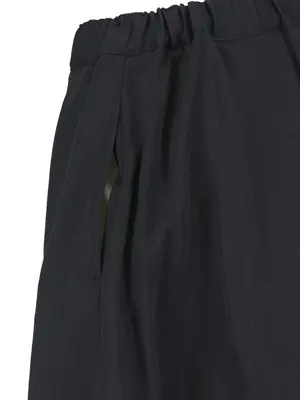 Comme Des Garçons Asymmetric Pleated Midi Skirt