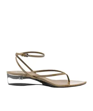 Alaïa V-strap Flat Sandals