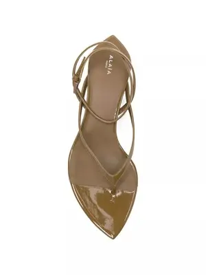 Alaïa V-strap Flat Sandals