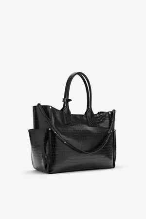 GANNI Posy Bag In Croco