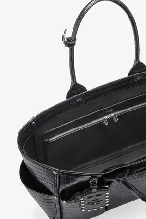 GANNI Posy Bag In Croco