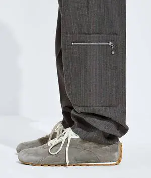 Bottega Veneta Orbit Flash Sneakers - Basalt/glaicer