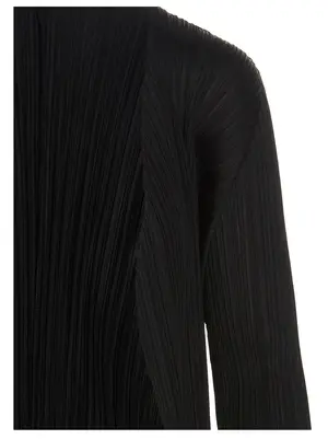 Issey Miyake Pleated Cardigan