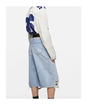 Acne Studios Distressed Denim Shorts