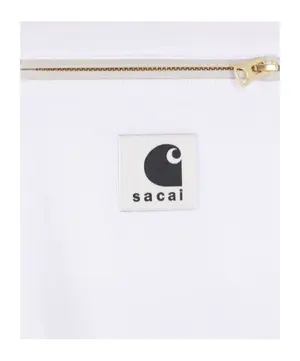 Sacai X Carhartt Wip Jersey T-shirt - White