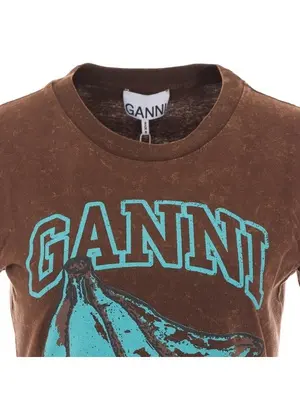 GANNI Future Banana Graphic T-shirt