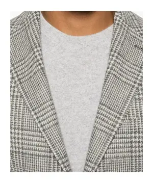 Tagliatore Long-sleeved Suit Jacket - Gray