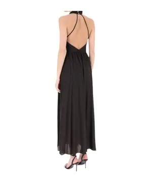 Liu Jo Halterneck Maxi Dress With Slits