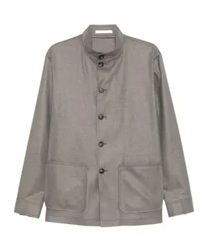 Tagliatore Single-breasted Casual Jacket - Grey