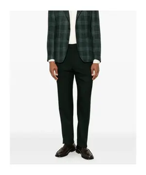 Tagliatore Tailored Trousers With Quilted Creases