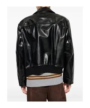 Marni Zip-up Leather Jacket