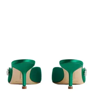 BALENCIAGA X MANOLO BLAHNIK Embellished Mule