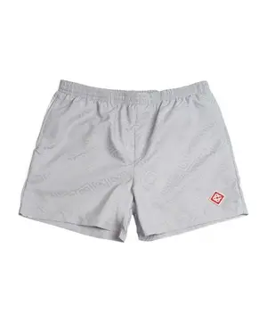 Casablanca Monogram Jacquard Swim Shorts - Grey
