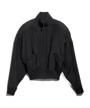 GUCCI Gucci Zip-Up Poplin Jacket With Stand Collar And Ribbed Trim
