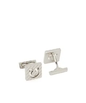 FERRAGAMO Gancini Square Cufflinks