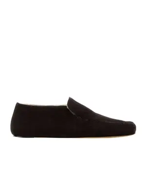 THE ROW Round Toe Slip-on Loafers
