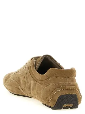 Prada Monte Carlo Low-top Sneakers - Brown