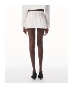 Alexander Wang Mini Logo-patch Boxer-style Shorts