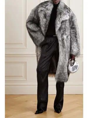 TOM FORD Oversized Faux Fur Coat