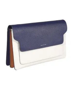 Marni Two-tone Leather Shoulder Bag