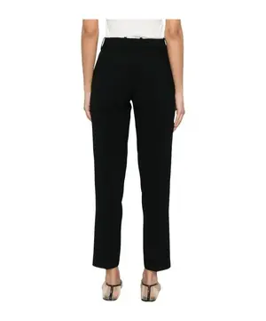 Ermanno Scervino Tailored Trousers With Pleats - Black