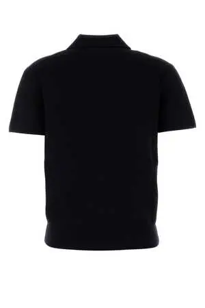Max Mara Teti Short-sleeved Polo Shirt With Zip Detail