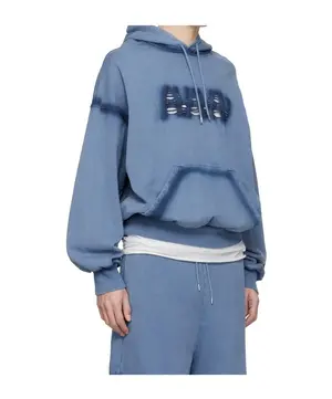 AVAVAV Distressed Drawstring Hoodie