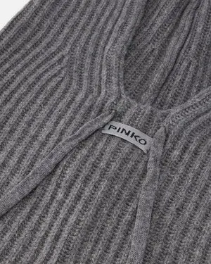 Pinko Hooded Ribbed Balaclava