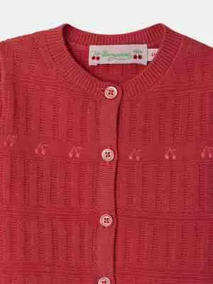 Bonpoint Embroidered Cardigan