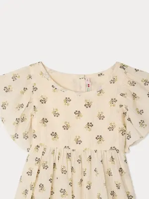 Bonpoint Christie Blouse In Organic Dobby Cotton Voile
