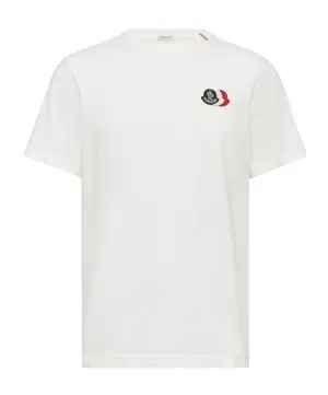 Moncler Logo Patch Crewneck T-shirt
