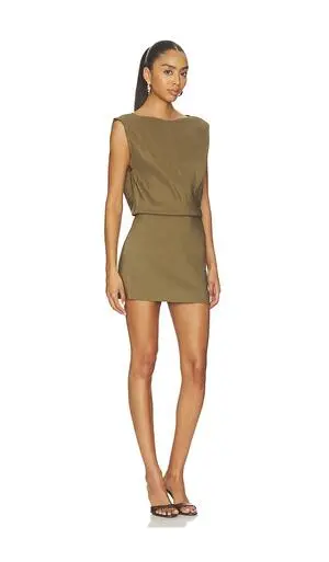 EAVES Lilou Mini Dress - Olive