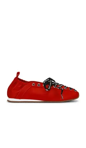 Ganni Square Toe Flats For Women