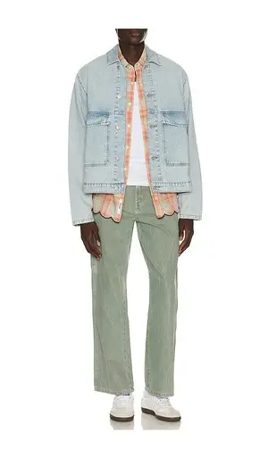 EDMMOND STUDIOS Avail Denim Jacket - Blue