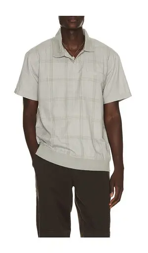 Brixton Trolly Jacquard Weekend Short Sleeve Polo In . Also