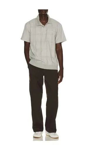 Brixton Trolly Jacquard Weekend Short Sleeve Polo In . Also