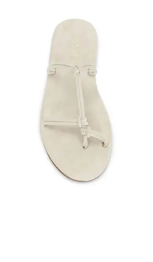 Raye Farah Knot Detail Suede Sandals