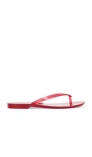 Madewell X Melissa Jelly Thong Flip Flops - Red