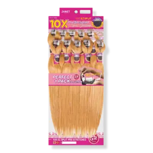 JANET COLLECTION 10x Ez Split Pre-stretched 52" Braiding Hair - 27