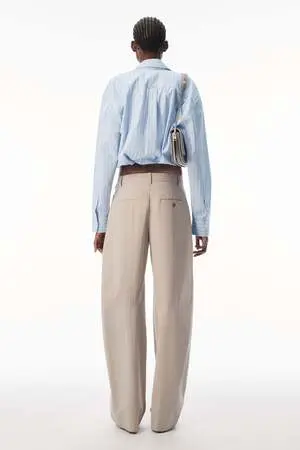Alexander Wang Mid-rise Tailored Wide-leg Pants