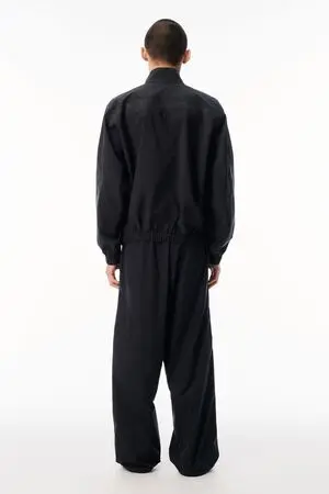 Alexander Wang Perforated Logo Mid-rise Track Pant
